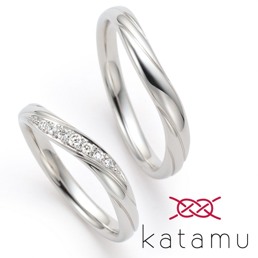 katamu – 木の芽風(このめかぜ)結婚指輪 | カタム(katamu)【鍛造製法】 | 結婚指輪・婚約指輪のJKプラネット ...