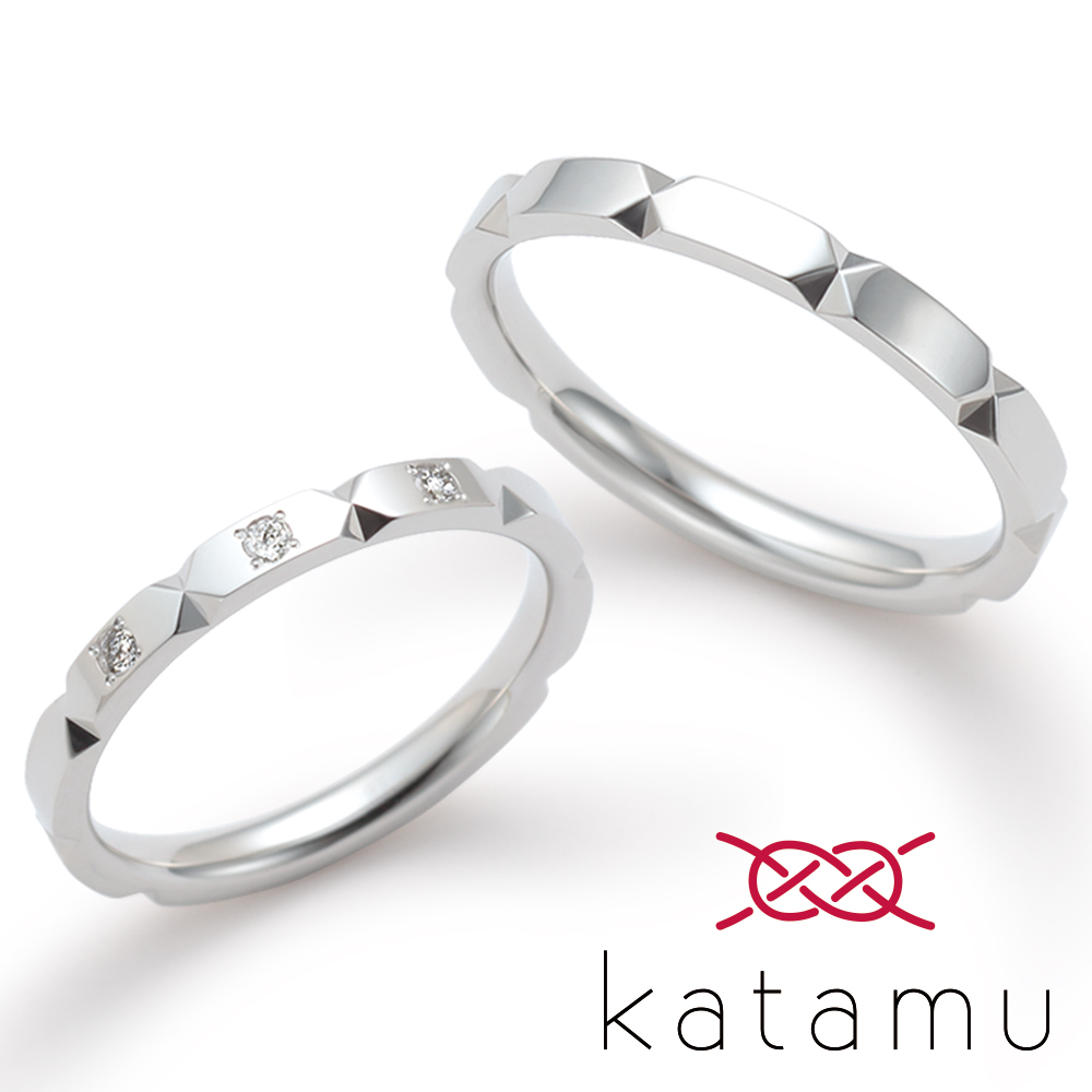 katamu – 折り紙 結婚指輪 | カタム(katamu)【鍛造製法】 | 結婚指輪・婚約指輪のJKプラネット JKPLANET®︎【公式サイト】
