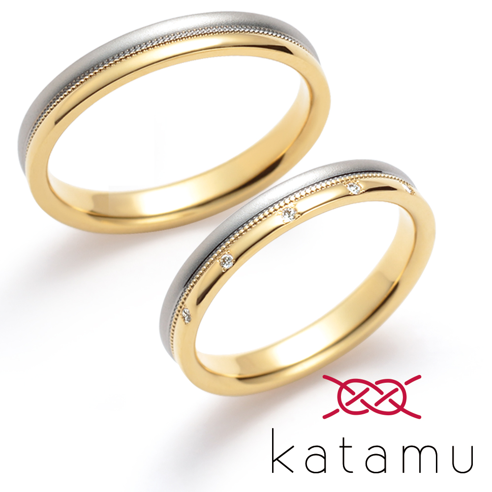 katamu – 東雲(しののめ)結婚指輪 | カタム(katamu)【鍛造製法】 | 結婚指輪・婚約指輪のJKプラネット JKPLANET ...