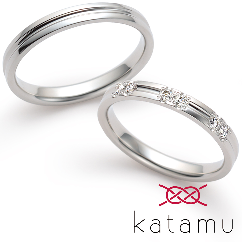 katamu – 淙々(そうそう)結婚指輪 | カタム(katamu)【鍛造製法】 | 結婚指輪・婚約指輪のJKプラネット JKPLANET ...
